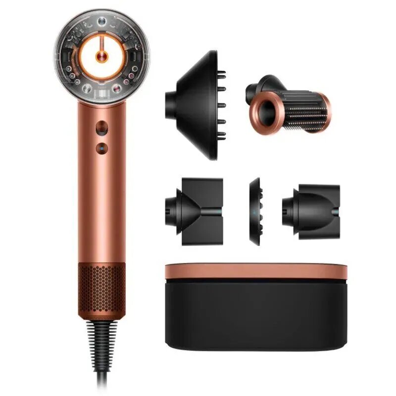 Фен Dyson Supersonic Nural HD16 Amber Silk/Pink Champagne Limiteed Edition [143709-01]