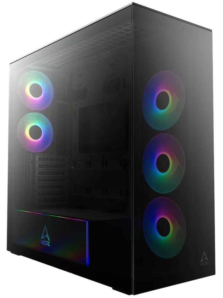 Корпус для ПК ARCTIC Xtender (Black) черный, Mid Tower без блока питания