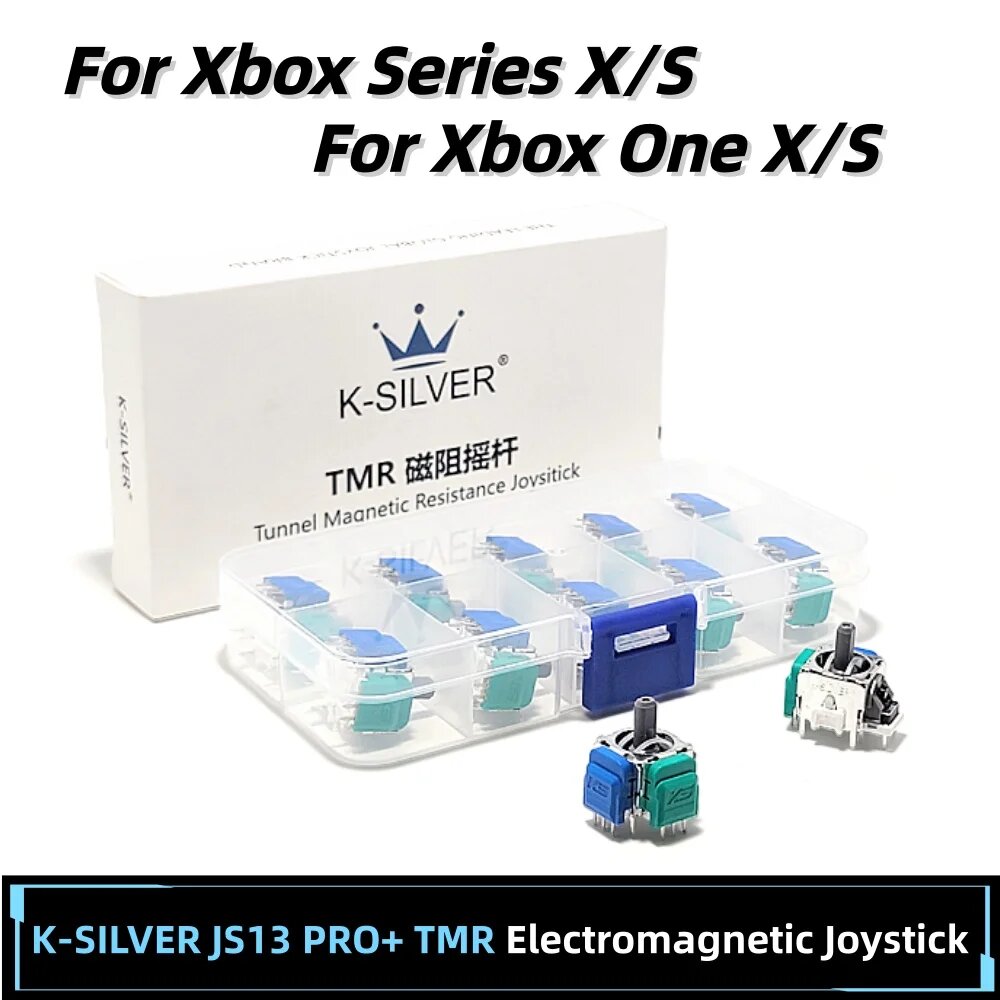 K-SILVER JS13 PRO+TMR джойстик для Xbox One/Series, 10шт