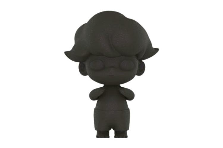 Коллекционная фигурка унисекс POP MART Dimoo Retro Series, Confirmed-Hidden Style B-Dark Night (Open)