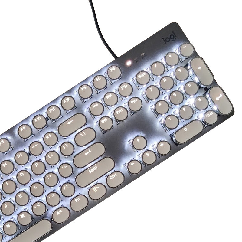 Клавиатура унисекс Logitech K845+Punk Keycap White
