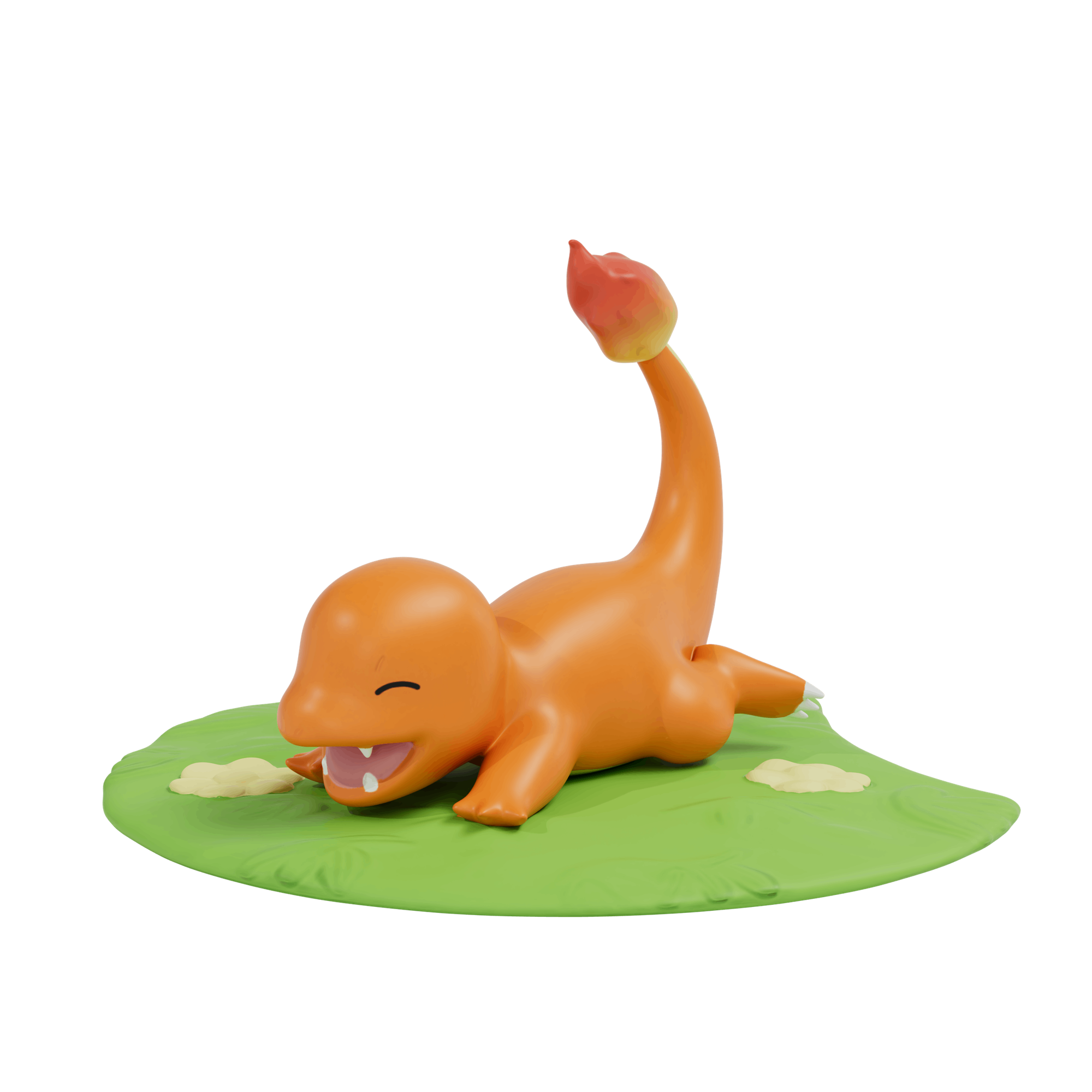 Фигурка-сюрприз Pokémon: Лаванда, Пикачу, Бульбазавр, Эвей — настольное украшение Чармандер_Аутентичная серия Pokemon