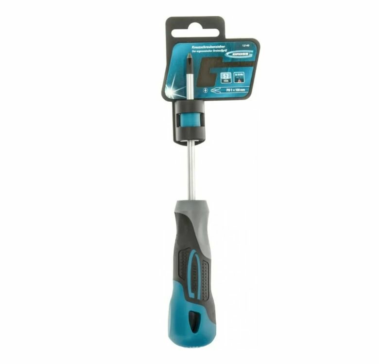 Отвертка Gross PH1*100мм 12140