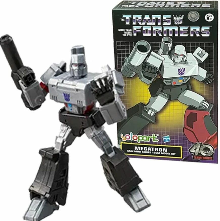 Коллекционный сборный трансформер HASBRO YOLOPARK Megathron (Мегатрон)/AMK Mini Series 12 см