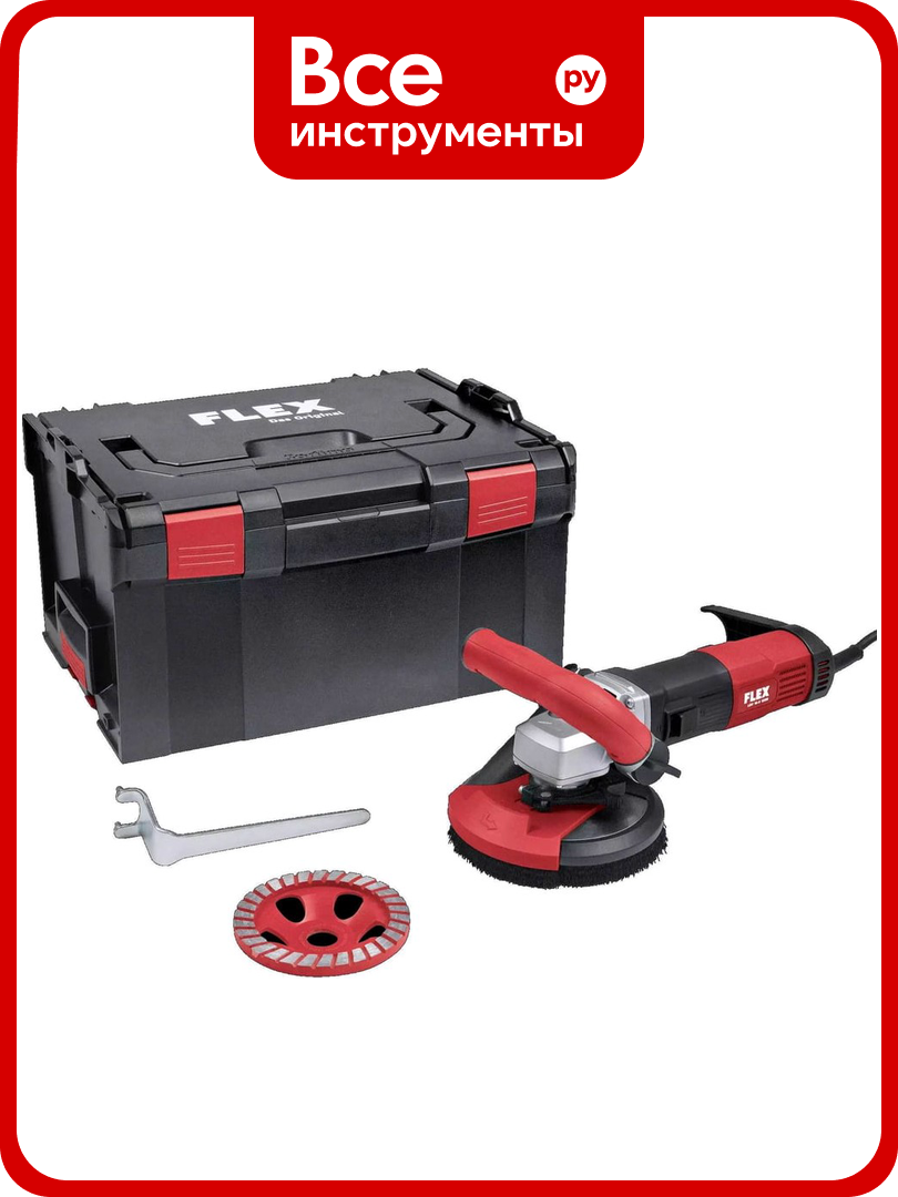 Шлифовальная машина для санационных работ FLEX LDE 16-8 125 R, Turbo-Jet II 504963