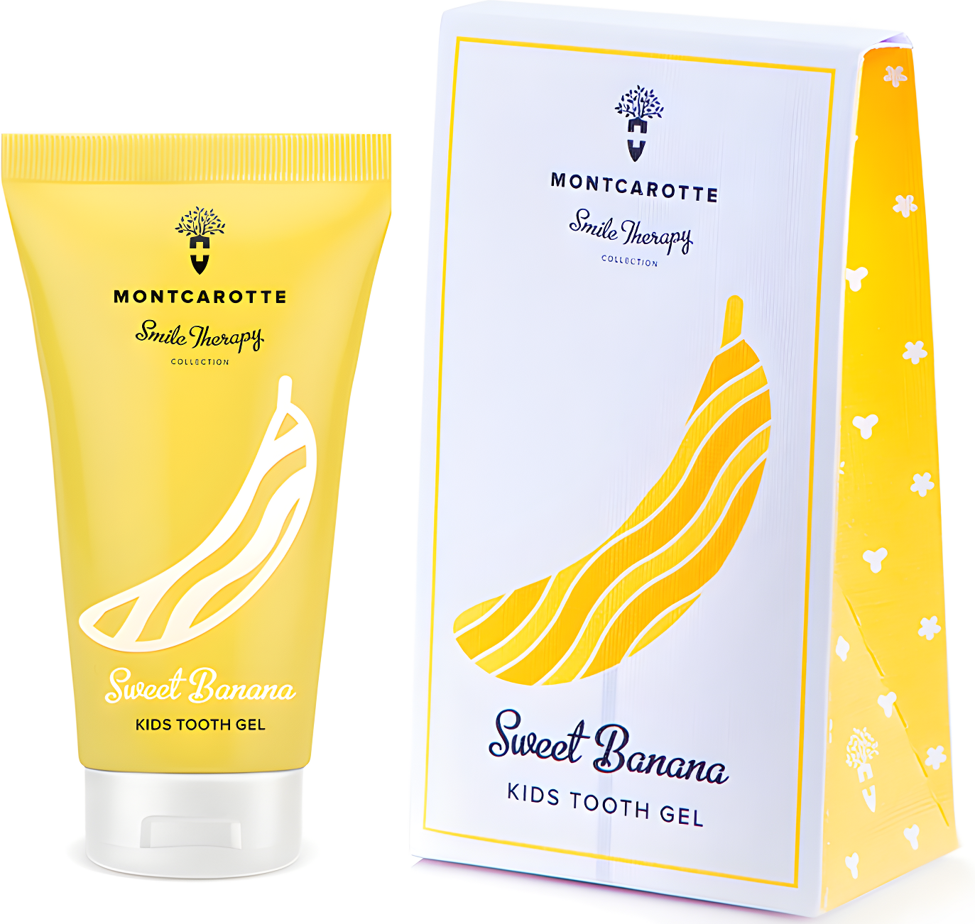 MontCarotte Детский зубной гель "Сладкий банан" Sweet Banana Kids Tooth Gel 100ml