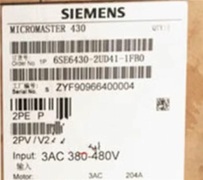 Модуль Siemens 6SE6430-2UD41-1FB0