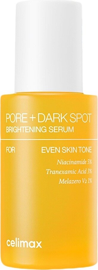 Celimax Осветляющая сыворотка для работы с гиперпигментацией Pore+Dark Spot Brightening Serum 15ml