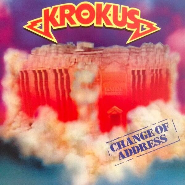 Виниловая пластинка Krokus - Change Of Address US 1989 mint mint (в редком отличном состоянии)