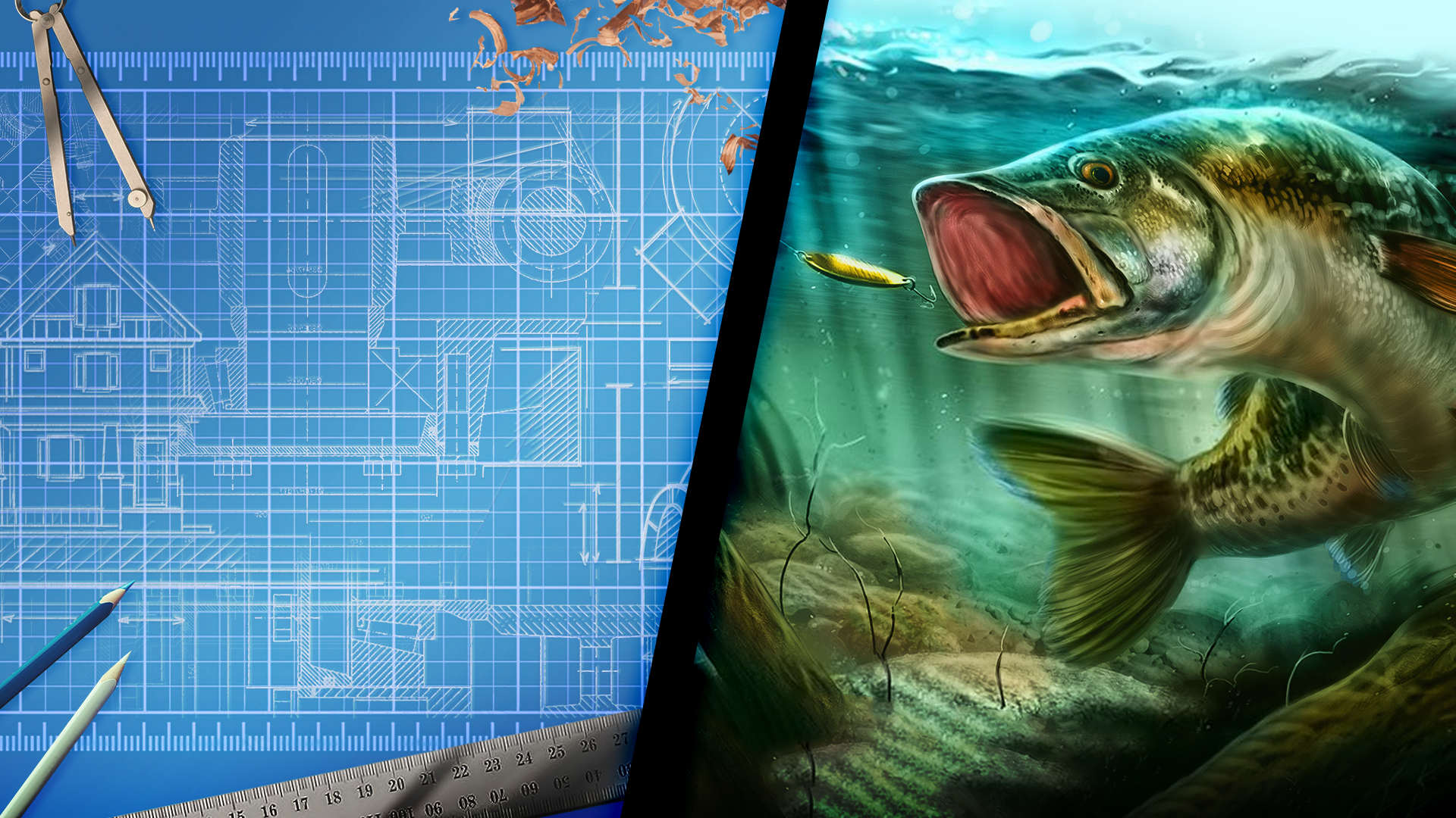 House Builder & Ultimate Fishing Simulator — ключ активации Xbox · Xbox One, Xbox Series X|S · цифровой ключ