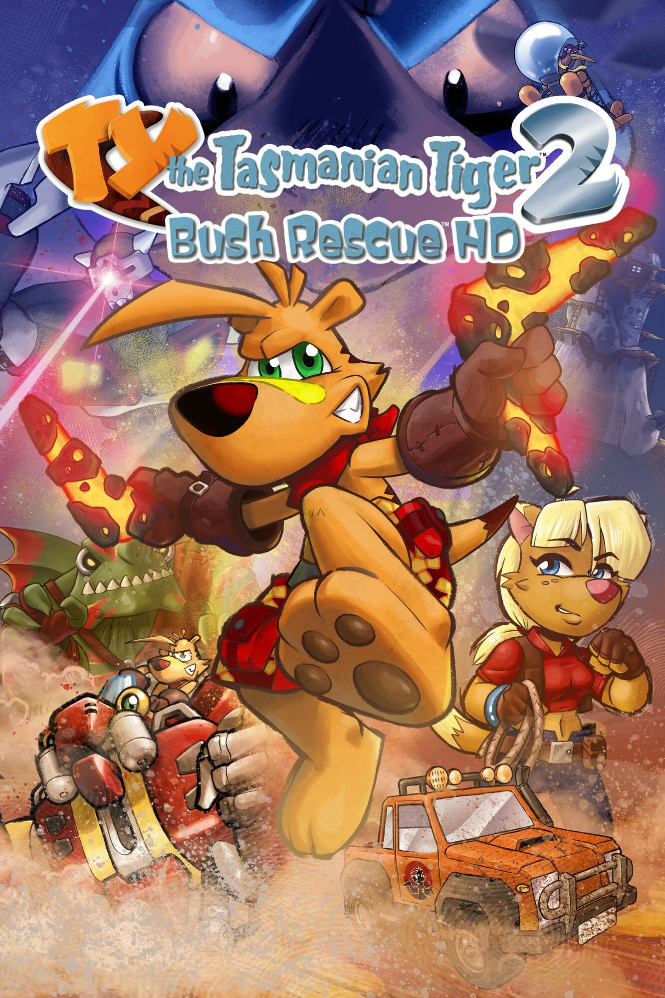 TY the Tasmanian Tiger™ 2: Bush Rescue™ HD — ключ активации Xbox / Microsoft Store · Xbox One, Xbox Series X|S · цифровой ключ · любой регион