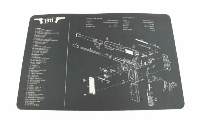 AIR-GUN Коврик для чистки оружия