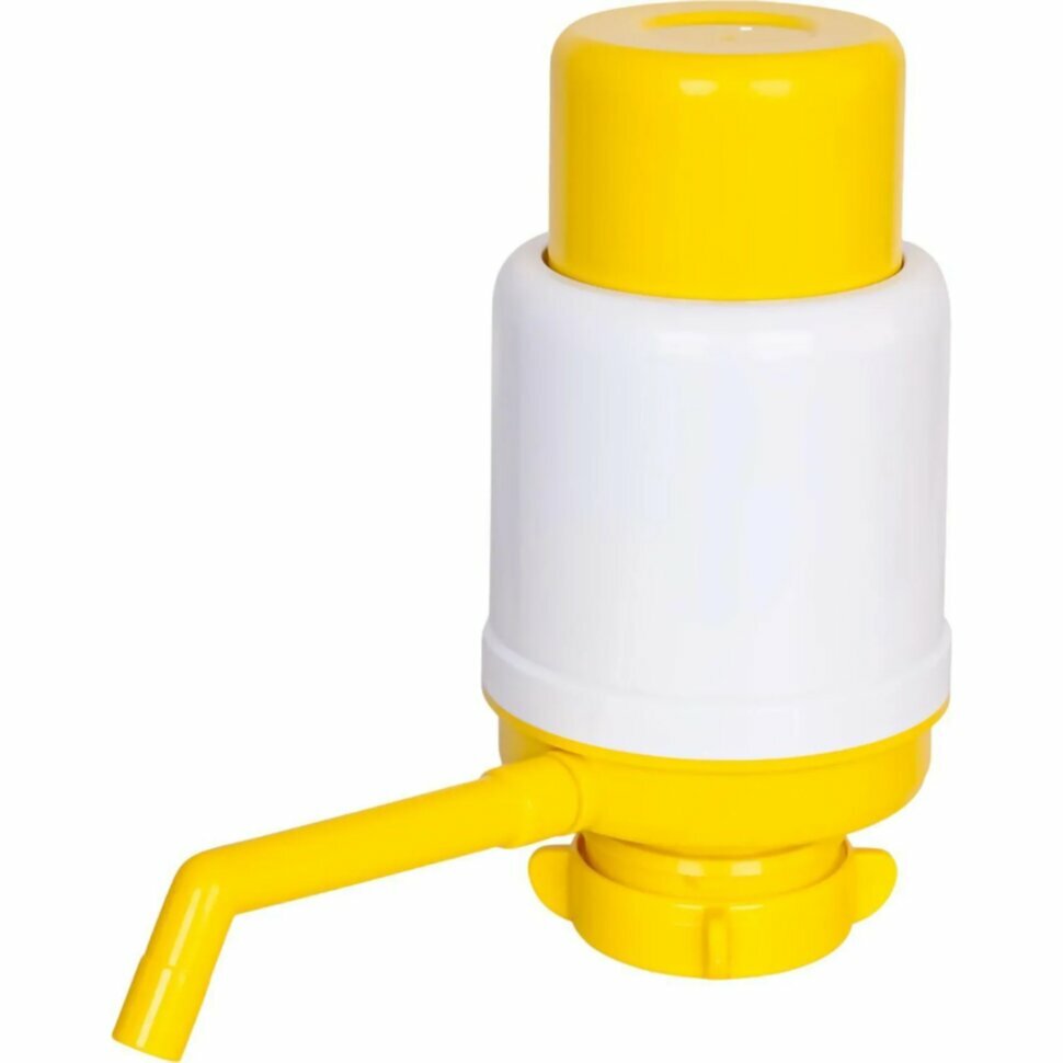Помпа водяная ручная Aqua work DOLPHIN ЕСО, желтая в пакете, 1011482