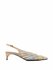 Туфли BERNADETTE Lolo woven slingback pumps