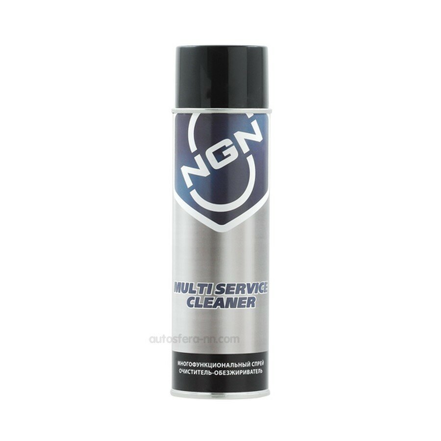 NGN V0042 MULTI SERVICE CLEANER Многофункциональный спрей (очиститель тормозных дисков) 500 ML