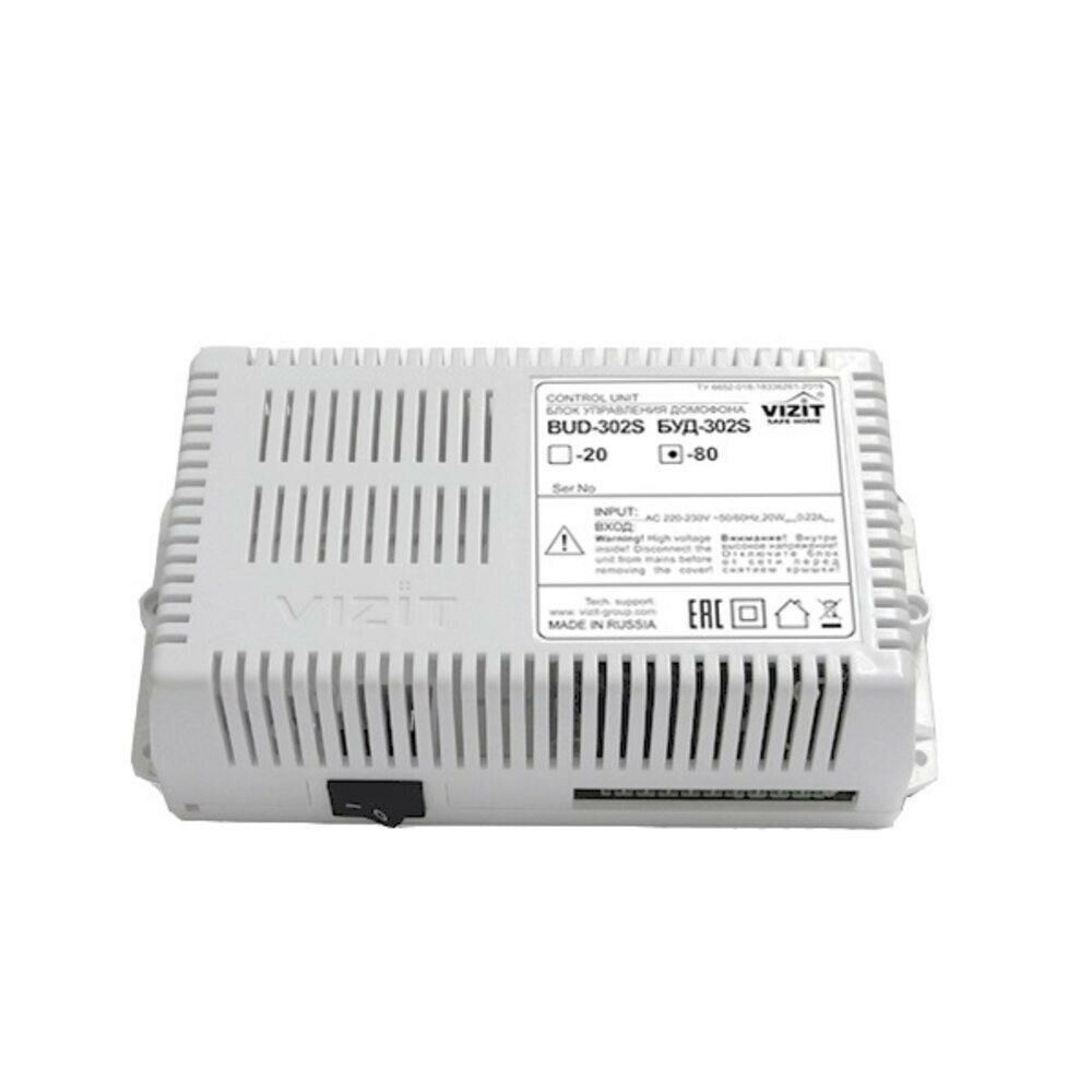 Блок управления домофона VIZIT БУД-302S-80