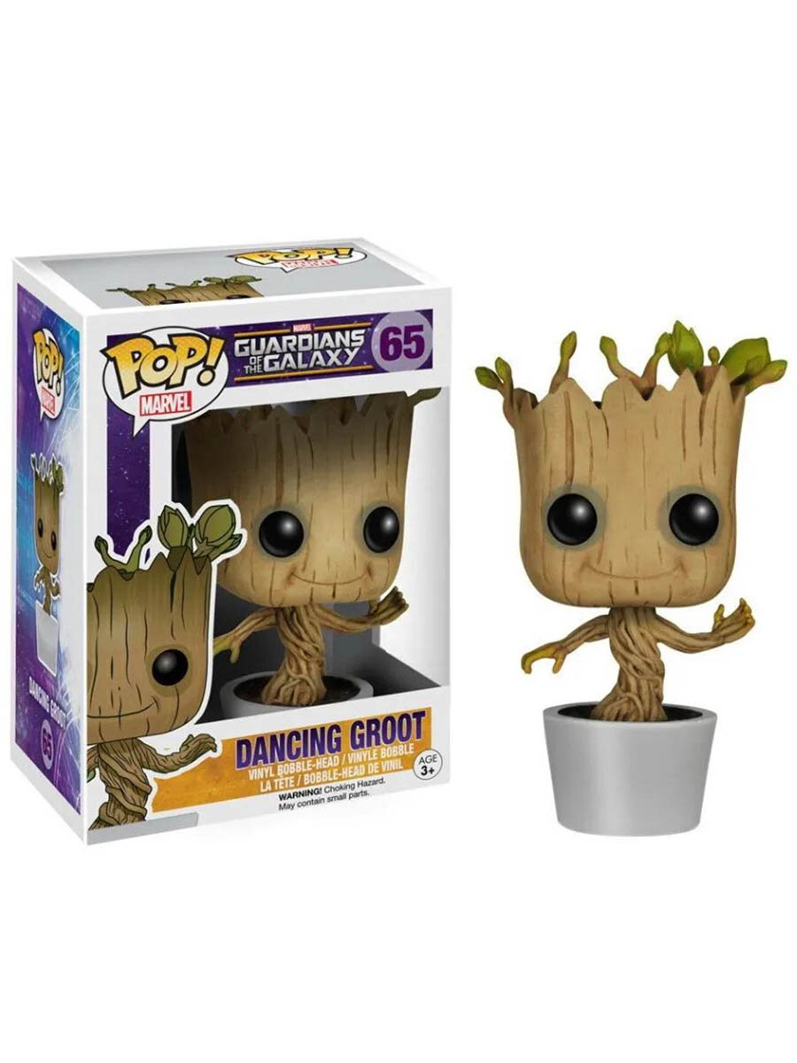Фигурка Funko POP! Танцующий малыш Грут (Dancing Groot) #65