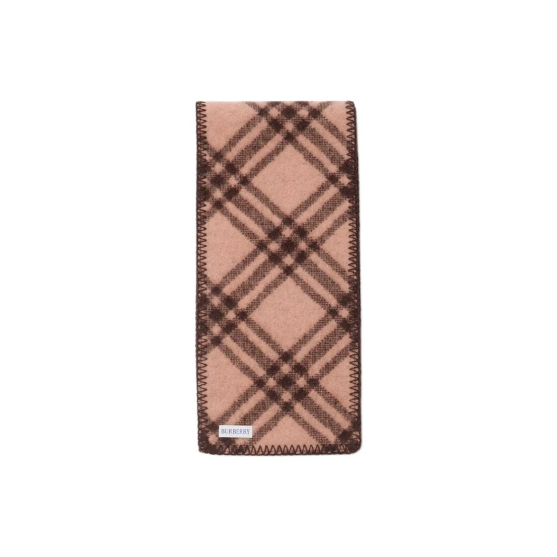 Шарф BURBERRY для женщин, коричневый — фото 1