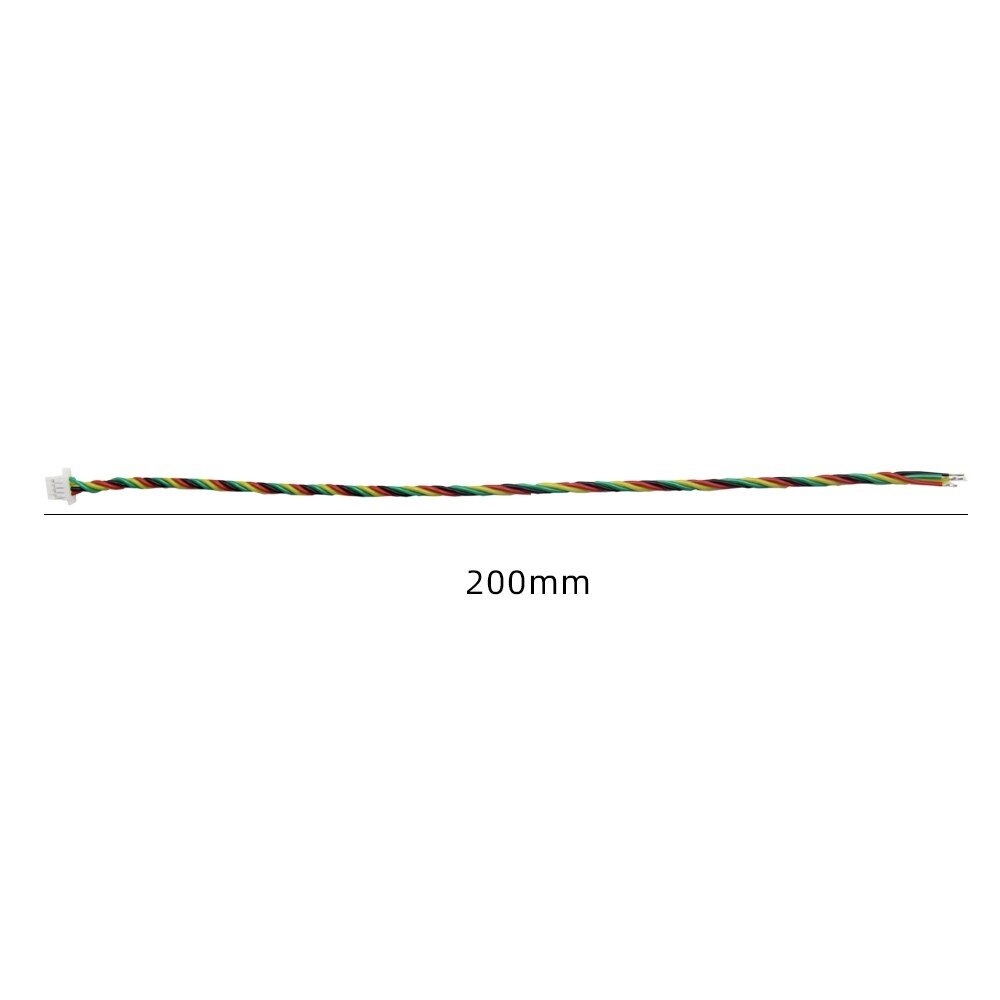 Сверхмягкий силиконовый провод SH1.0 4-pin, соединительный кабель VTX/FC/ESC для RC авиамоделей аксессуар