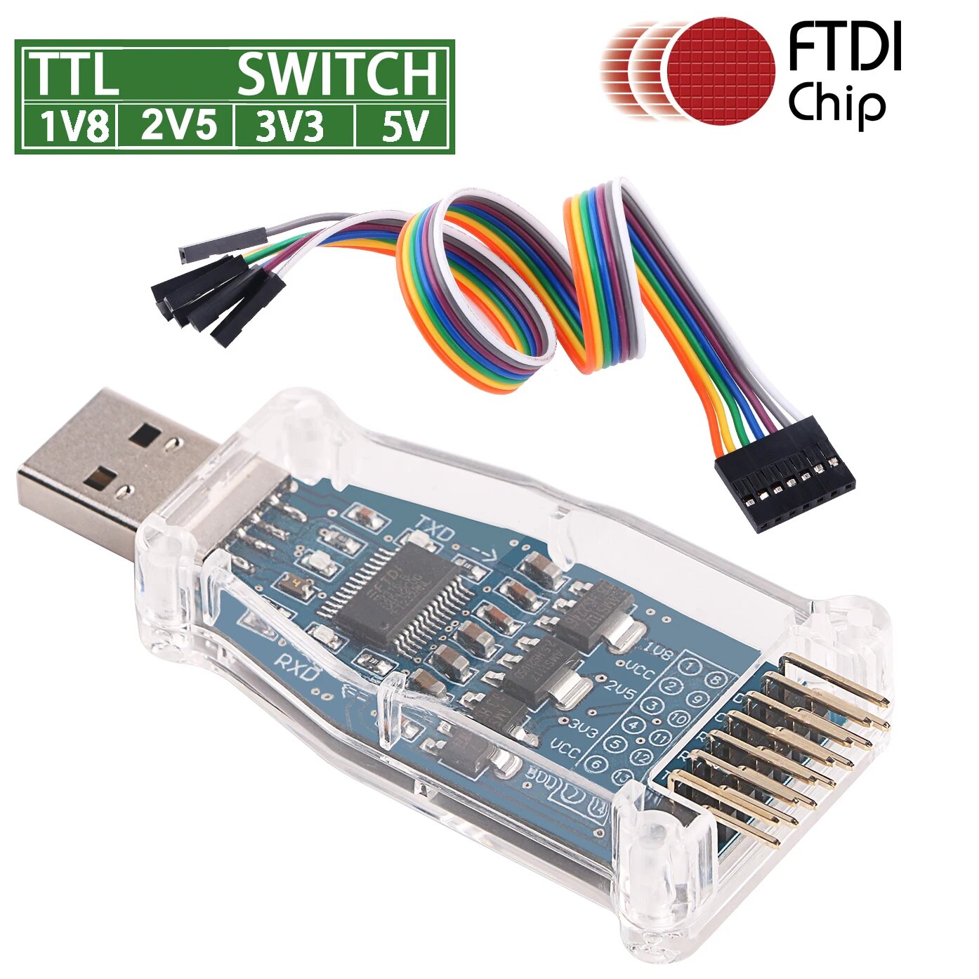 USB TTL конвертер FTDI для ПК