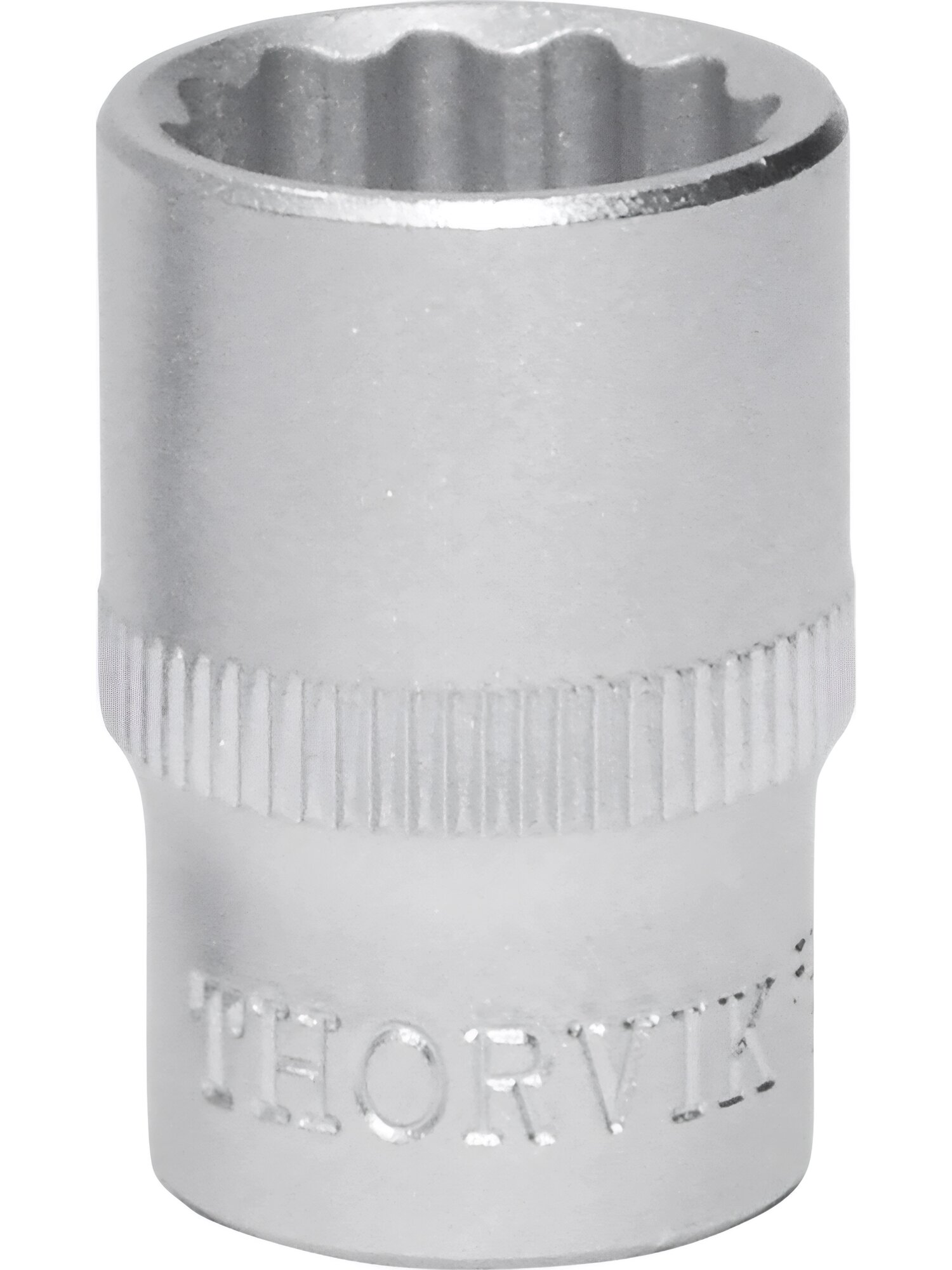 Головка торцевая Thorvik S12S1221 12-гранная 3/8 DR, 21 мм