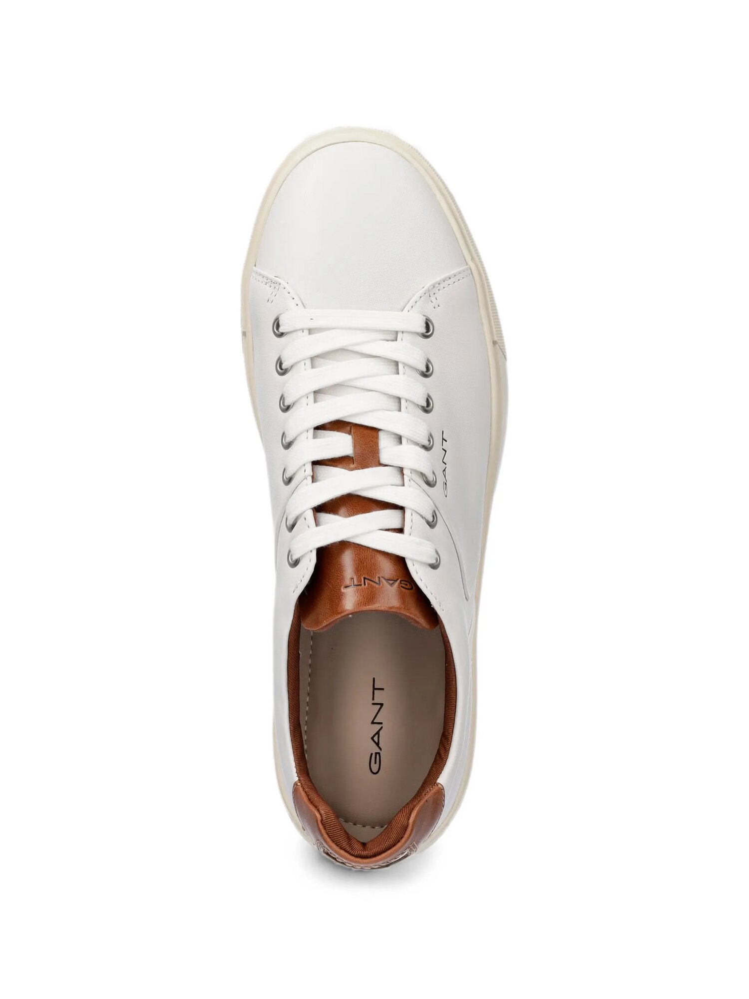 Кроссовки GANT McJulien leather sneakers, размер 41, white — фото 1