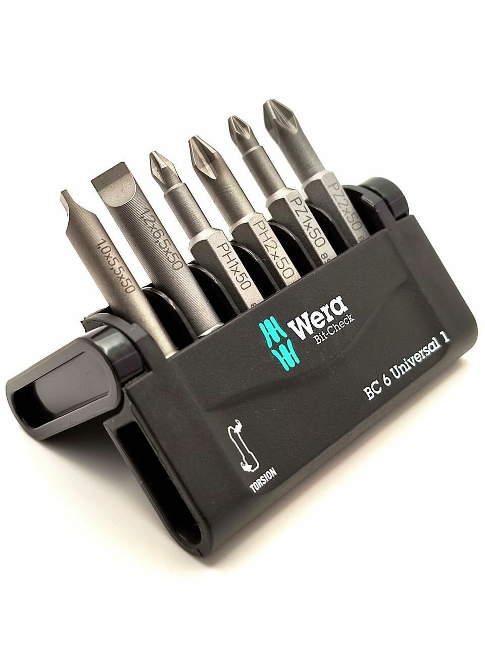 Набор WERA Bit-Check 6 Universal 1, 50 мм (WE-056474) 6 насадок