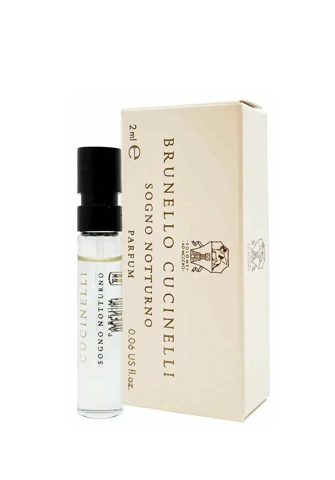 Brunello Cucinelli Sogno Notturno 2 мл духи унисекс, древесные, цветочные, пряные