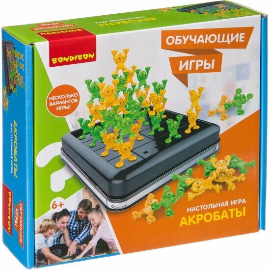 Настольная обучающая игра Bondibon ВВ3455 Акробаты