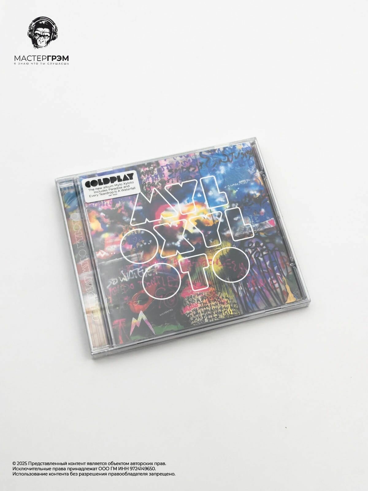 Coldplay - Mylo Xyloto (CD) 2011 Parlophone, Jewel Фирменный аудио диск