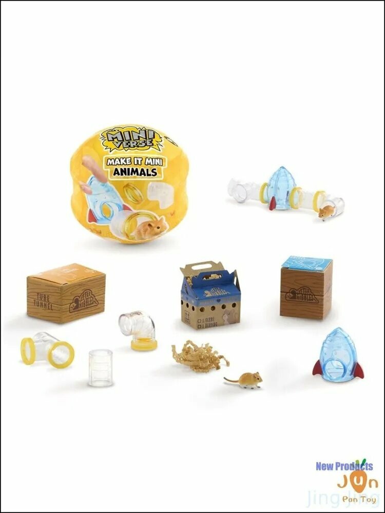 Эксклюзивный набор MGA Make It Mini Animals S2 для создания миниатюрного заповедника предлагается как премиум подарок, идеально дополняющий детскую коллекцию игрушексюрпризов.
