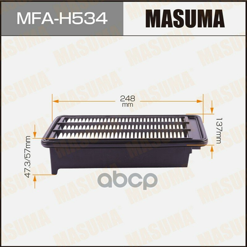 Фильтр воздушный Masuma арт. MFA-H534