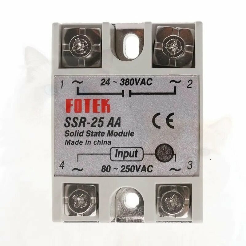 Твердотельное реле SSR-25 AA 25A 250V