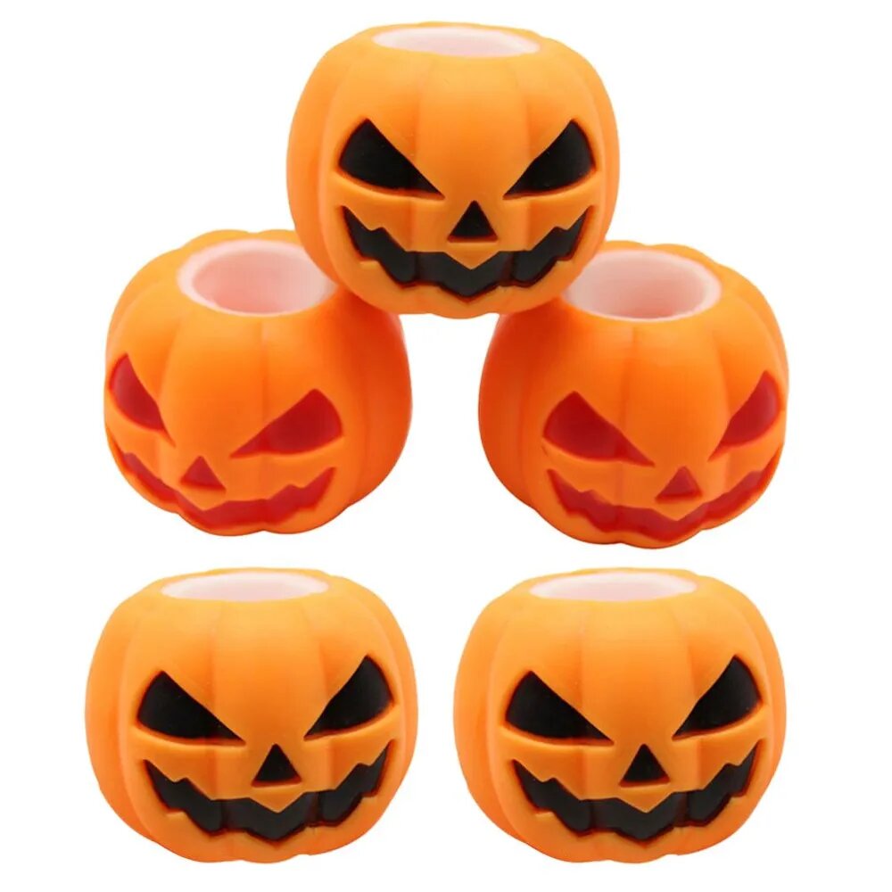 Антистрессовые игрушки в виде тыкв для рук фidget sensory toys комплект из 5 штук
