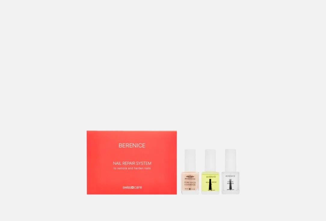 BERENICE Instant perfection Набор для ногтей 3 шт