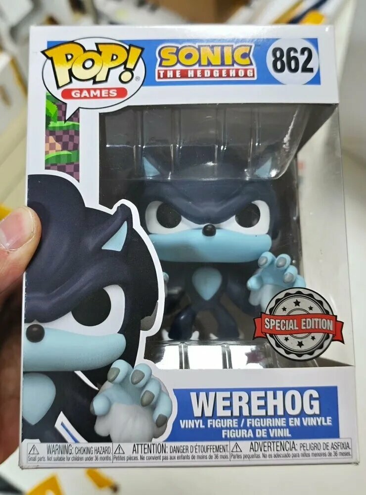 Фигурка Funko POP! Sonic the Hedgehog 862# WEREHOG