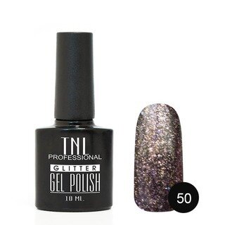TNL Professional Гель-лак - Glitter № 50 - Ультрамариново-синий (10 мл)
