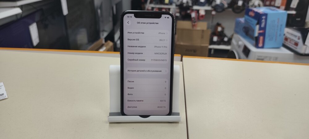 Смартфон Apple iPhone 11 Pro 64GB Midnight Green(состояние отличное), GL б/у уценка