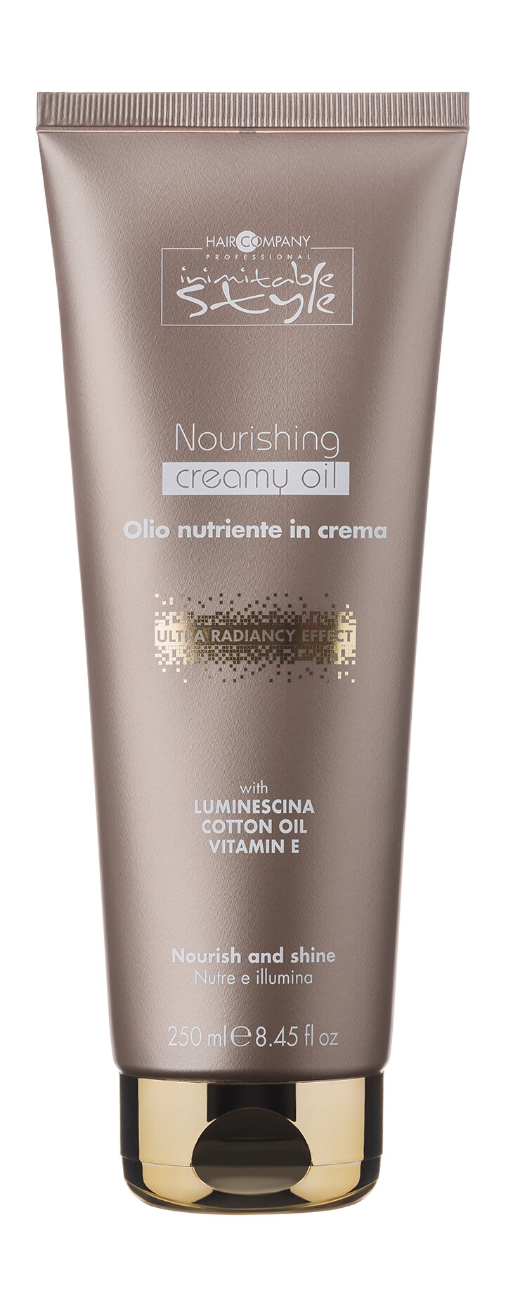 HAIR COMPANY Масло-крем для волос питательное Inimitable Style Nourishing Creamy Oil, 250 мл