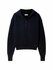 Свитер Stella McCartney Ribbed-knit button-up sweater, размер 40, , синий