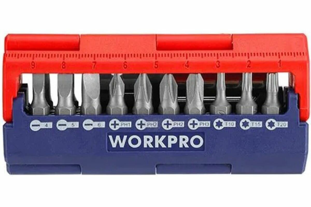 Набор бит Metric 13 шт WORKPRO WP221062