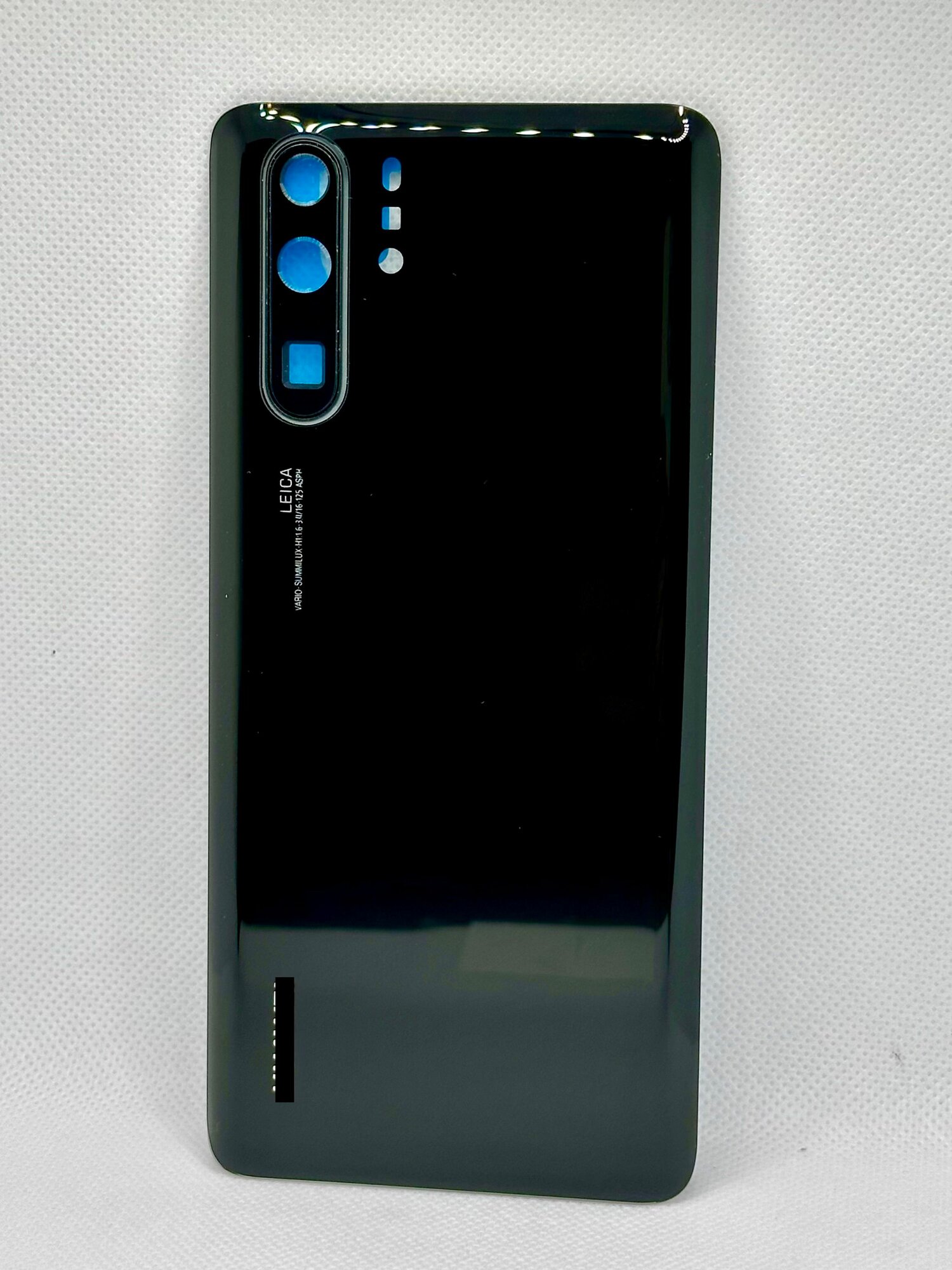 Задняя крышка для Huawei P30 Pro (VOG-L29) Черный премиум со стеклом камеры