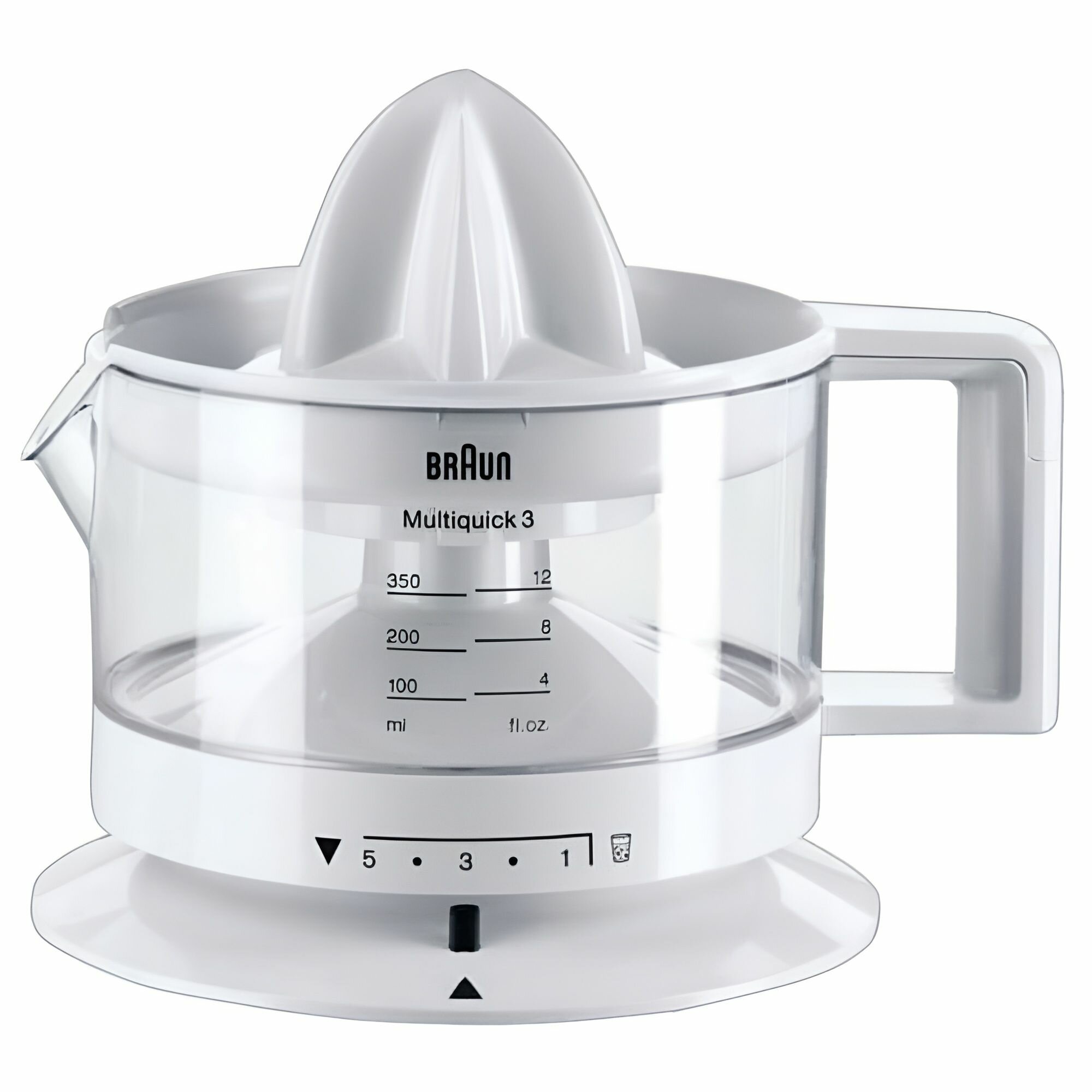 Соковыжималка Braun CJ3000 Tribute, для цитрусовых, 20Вт, резервуар 0,35л, белая