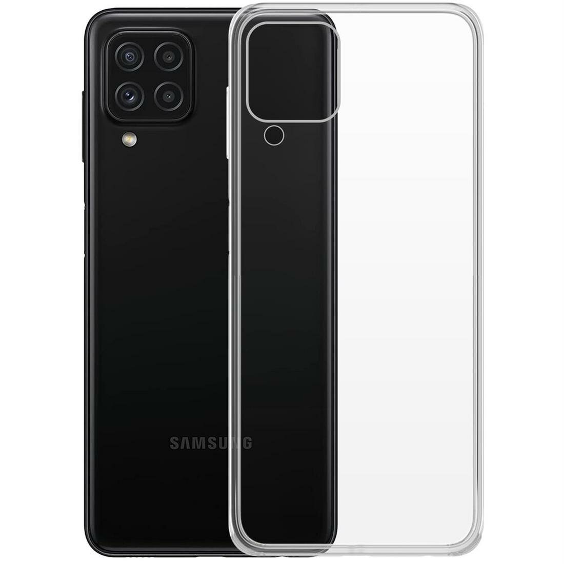 Чехол-накладка Krutoff Clear Case для Samsung Galaxy A22/M22 (A225/M225)