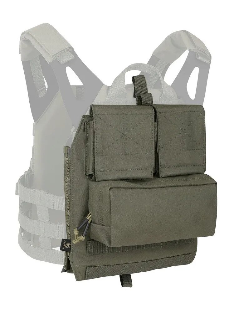 Krydex Gear Сумка тактическая, мужская, зеленая, из нейлона