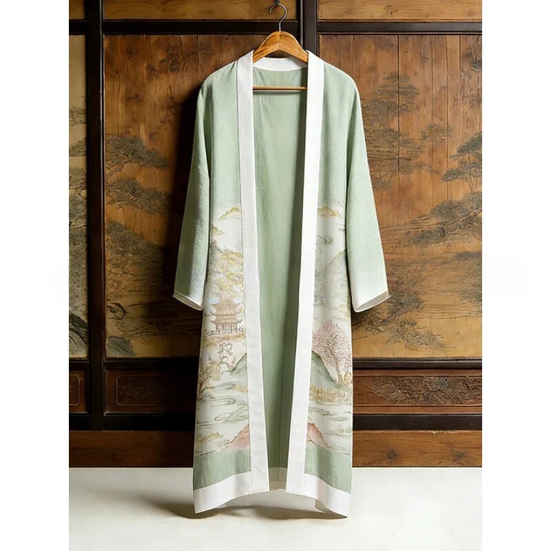 Женское кимоно из полиэстера, kimono, S