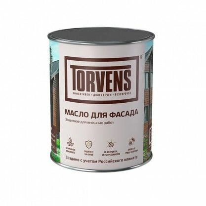Масло для Фасада Torvens 5л Шоколад Защитное для Внешних Работ / Торвинс.
