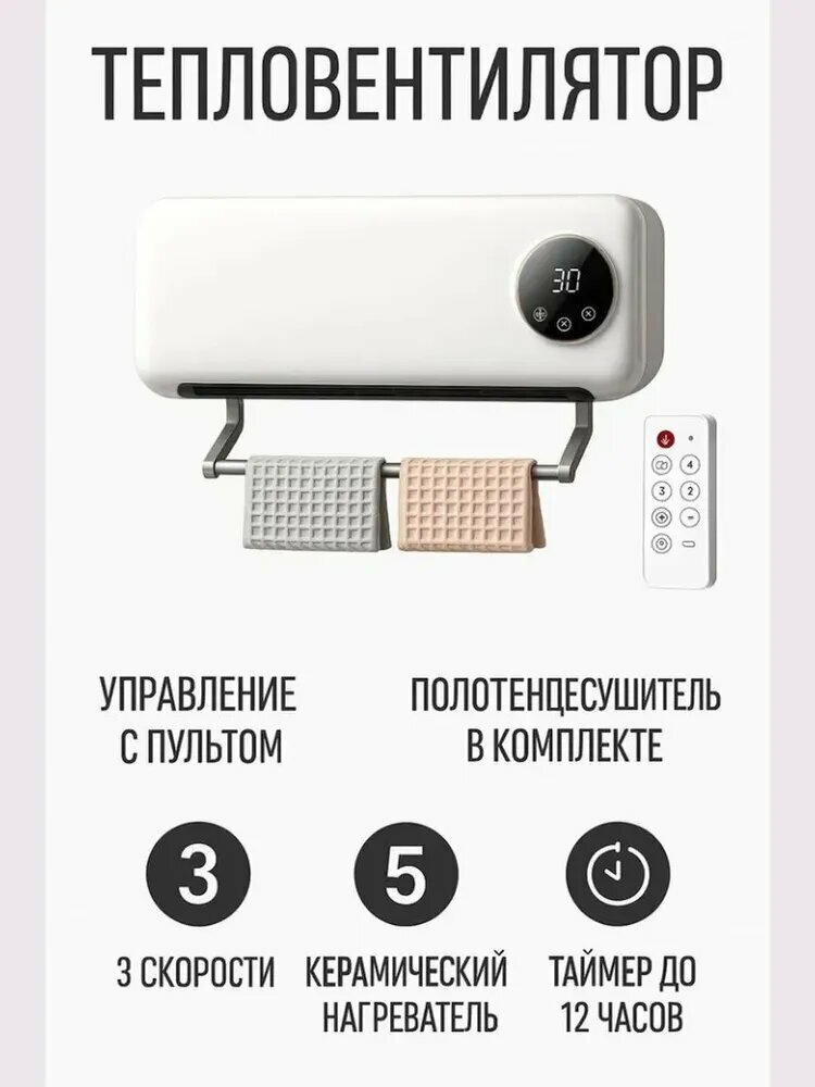 Тепловентилятор настенный SettleTech