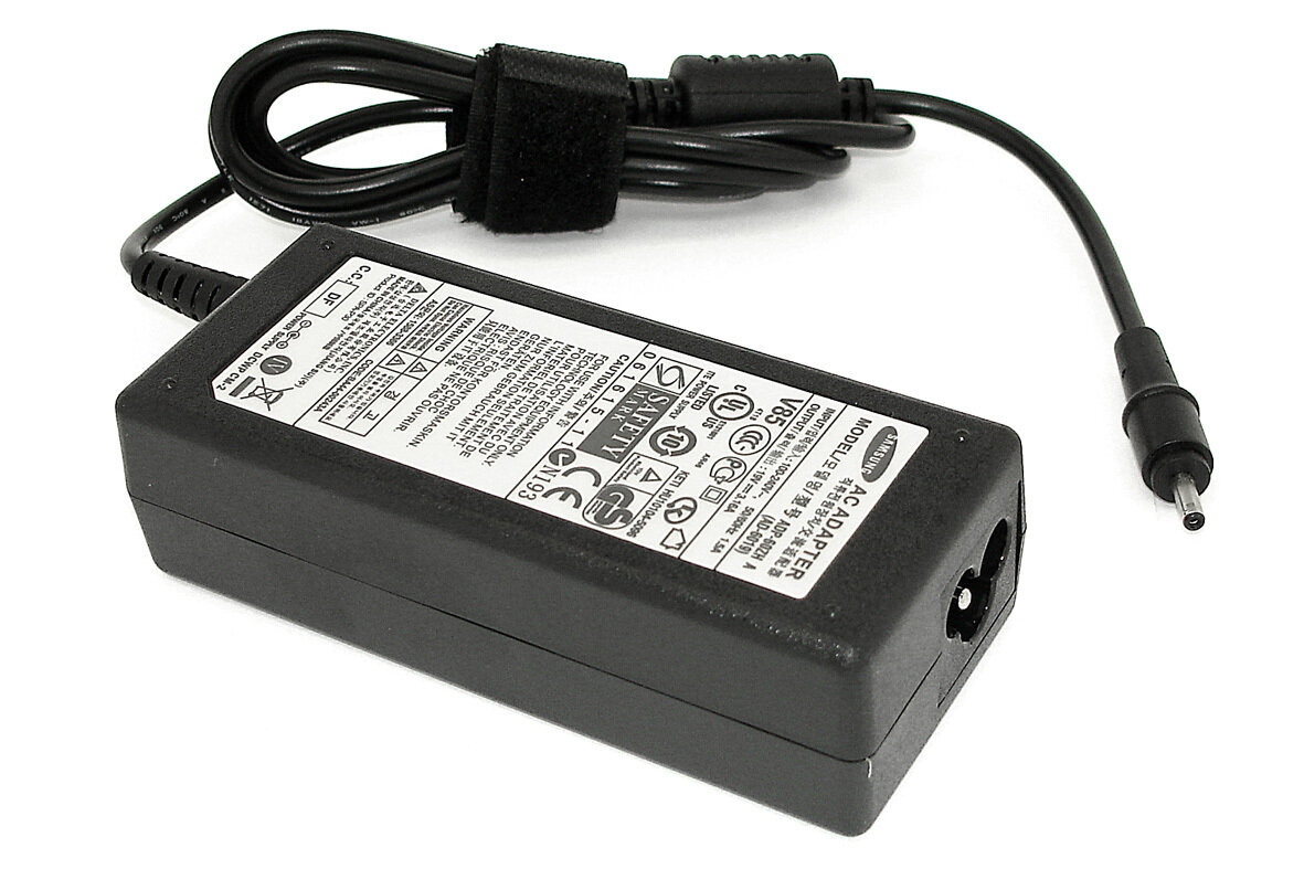 Блок питания (сетевой адаптер) для ноутбуков Samsung 19V 3.16A 60W 3.0x1.1 с иглой