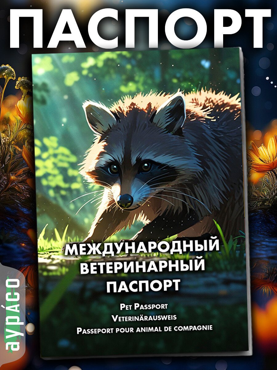 Ветеринарный паспорт для кошек и собак международный